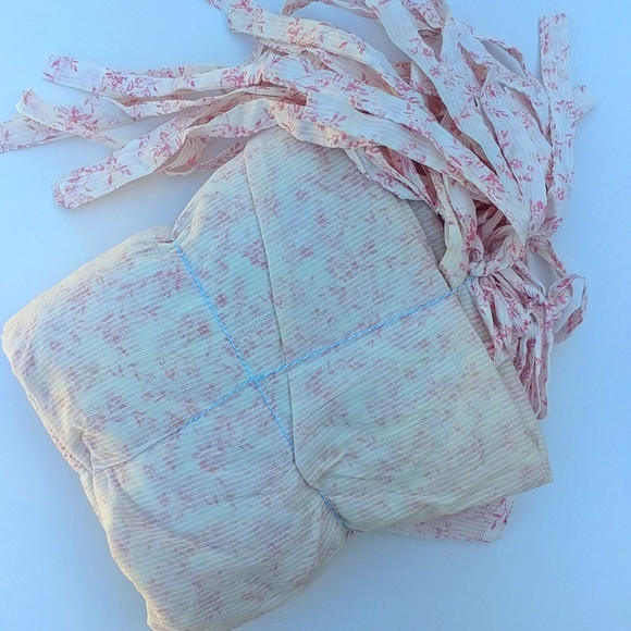 Shabby Chic | Accents | 3 Shabby Chic Brand Sheer Pink Floral Curtains ...